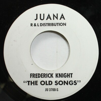 Soul Promo 45 Frederick Knight - The Old Songs / the old songs On R&L ...