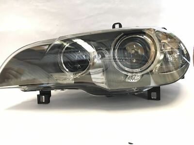 HEADLAMP Bi-Xenon HID w/o AFS Left Driver Side Fit 2010-2013 BMW X5 ...