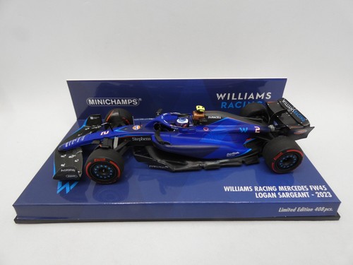 Williams Racing Mercedes FW45 Logan Sargeant #2 2023 MINICHAMPS 1/43 F1 ...