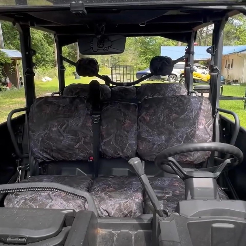 Camo UTV Seat Covers Split for Can Am Defender MAX DPS HD7 HD9 HD10 | eBay
