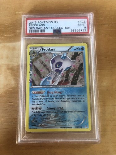 2016 Pokemon XY FROSLASS Generations Radiant Collection Holo TCG #RC8 ...