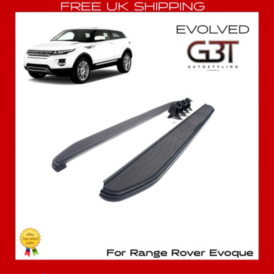 FOR RANGE ROVER EVOQUE PURE/PRESTIGE SIDE STEPS RUNNING BOARDS OE STYLE ...