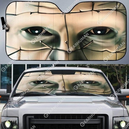Pinhead Car Sunshade Hellraiser Car Auto Sunshade Horror Halloween ...