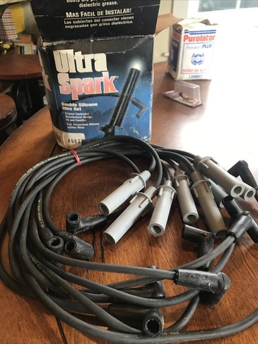 8pc ultra spark double silicone wire set 4962 | eBay