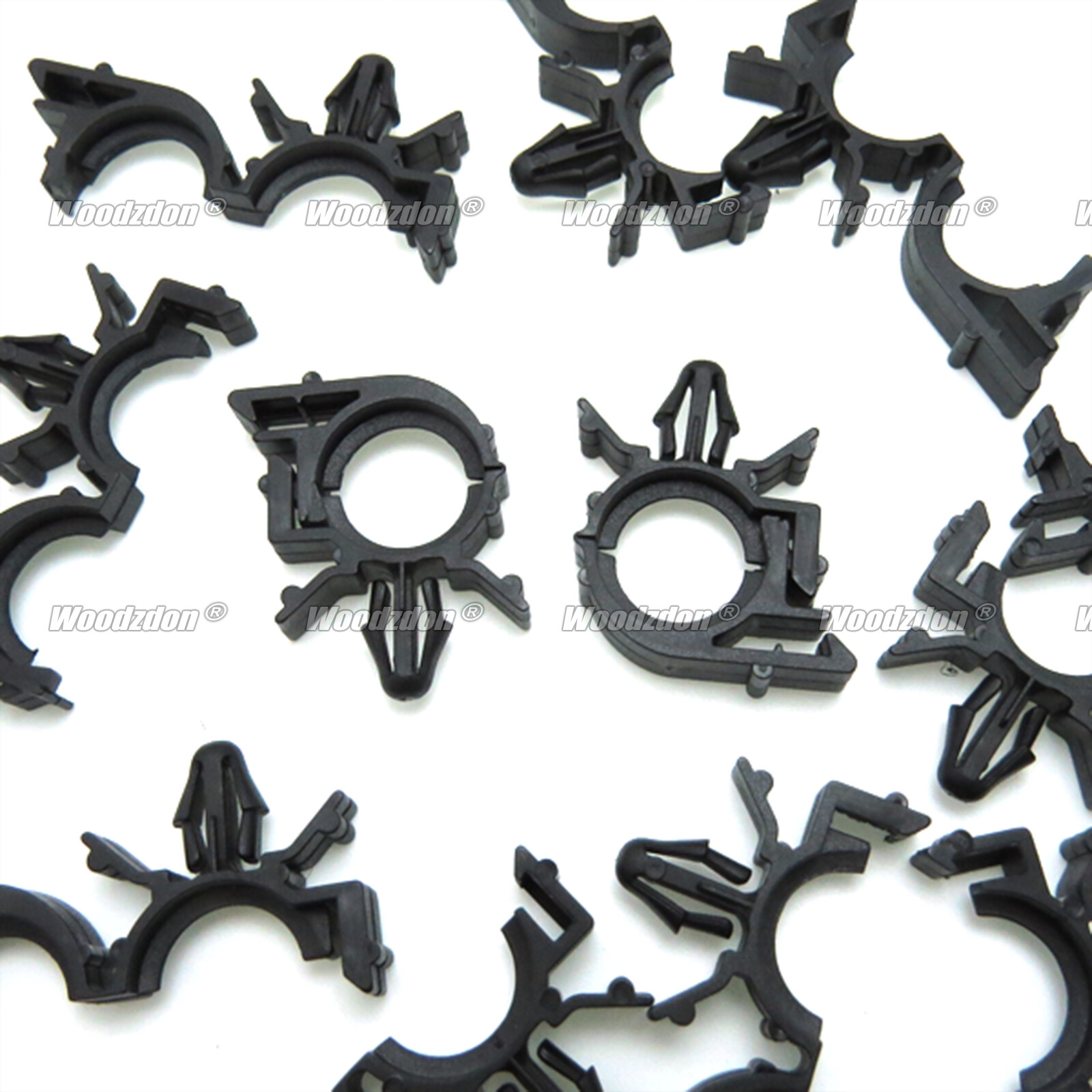 10 Pc Wire Loom Routing Clip Split Wire Harness Conduit 11/16" OD 1/2 ...