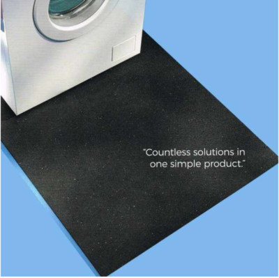 Anti Vibration Mat Washing Machine Tumble Dryer Rubber Floor Noise Pad ...