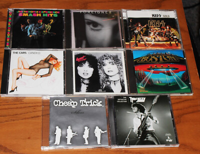 CLASSIC ROCK CD COLLECTION OF 8: SEE TITLES BELOW | eBay