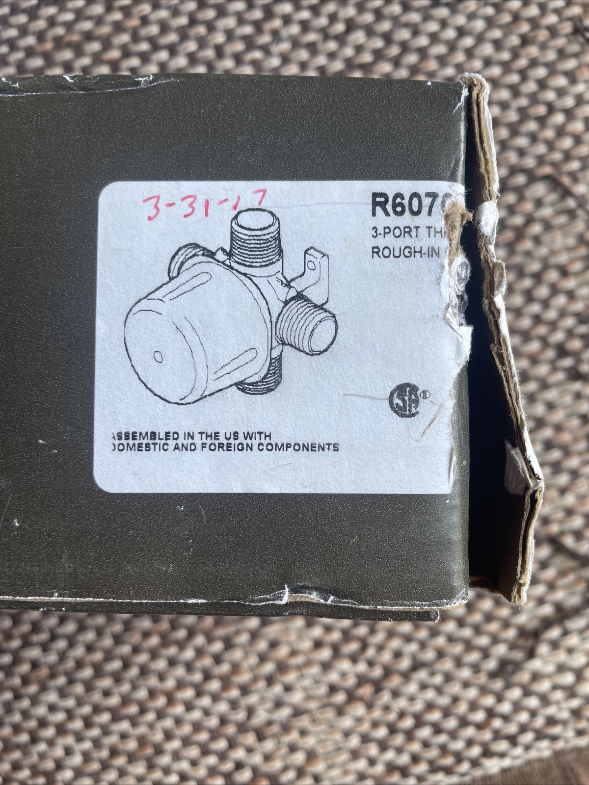 Brizo 3-port 6-setting Diverter Rough in R60700 for sale online | eBay