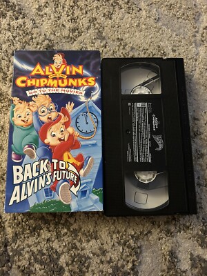 Alvin And The Chipmunks - Go To The Movies : Back To Alvin’s Future VHS ...