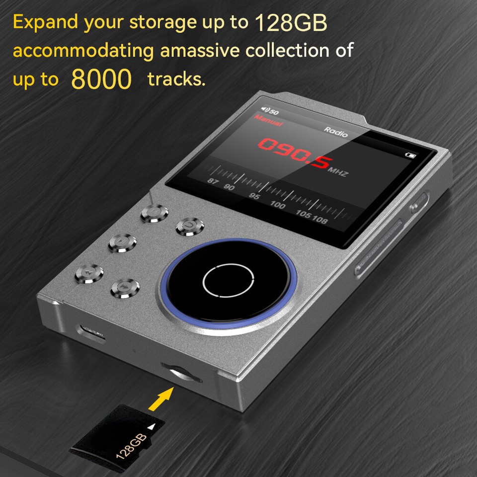 Lossless Bluetooth HiFi MP3 Player DSD High Resolution Digital Music Audio Play | eBay