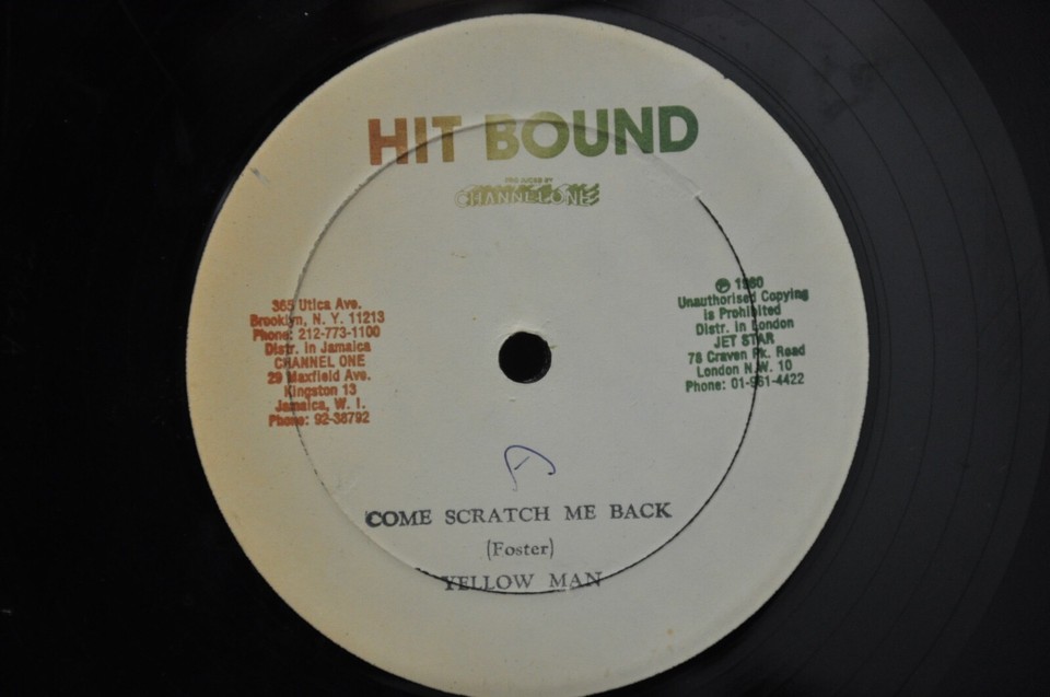 Yellowman - Come Scratch Me Back / You Wrong To Send Come Call Me, 12 ...