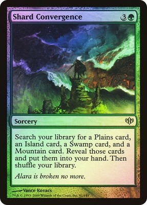 MTG FOIL Shard Convergence - Conflux | eBay