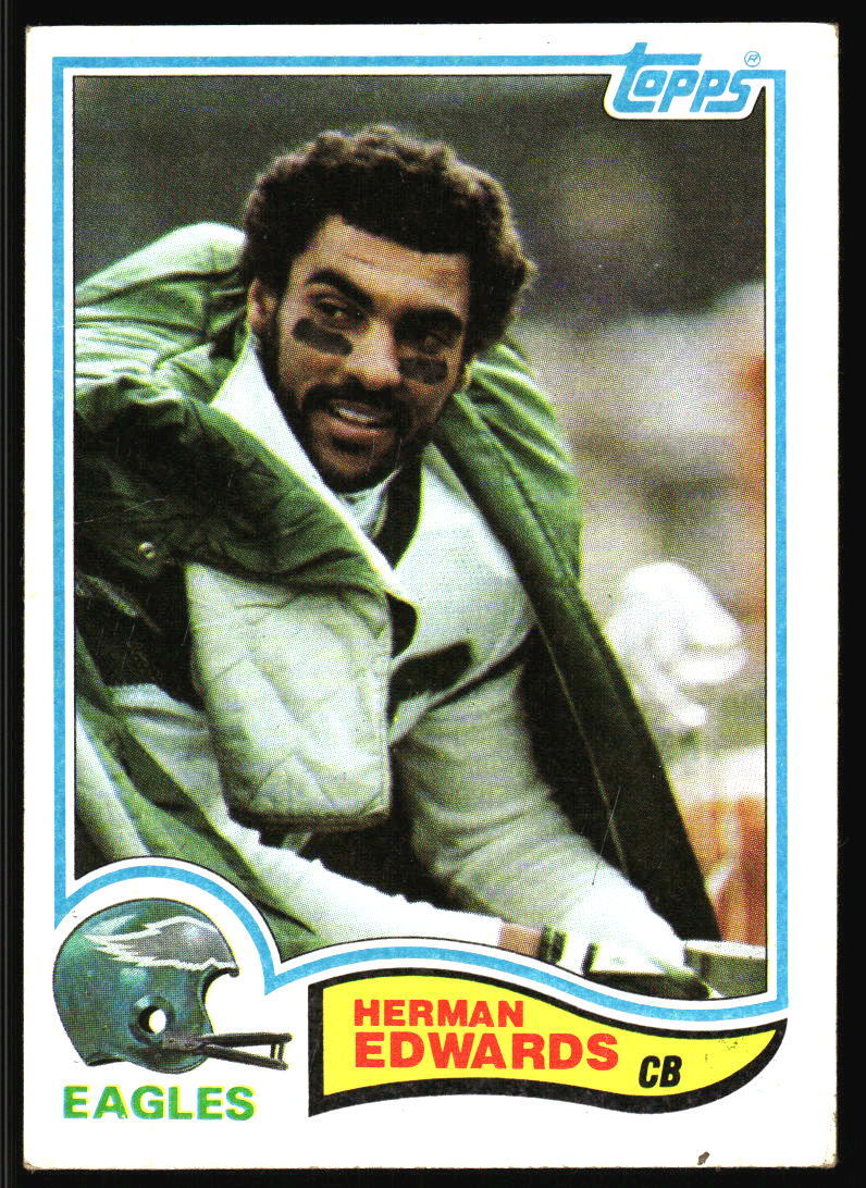 1982 Topps Herman Edwards #442 Philadelphia Eagles L2 | eBay