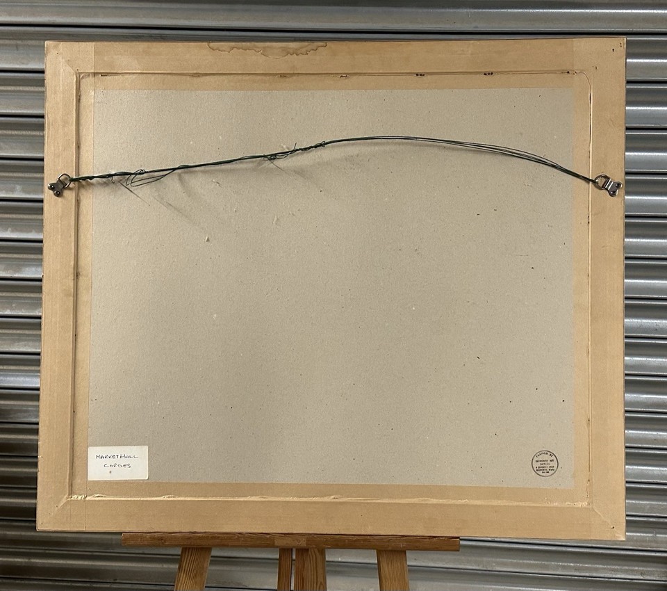 Sir William Russell Flint Signed Limited Edition Lithograph Market Hall ...