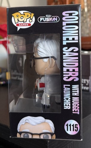 Funko Pop! Games: COLONEL SANDERS w/ Nugget Launcher #1115 Funko Fusion ...
