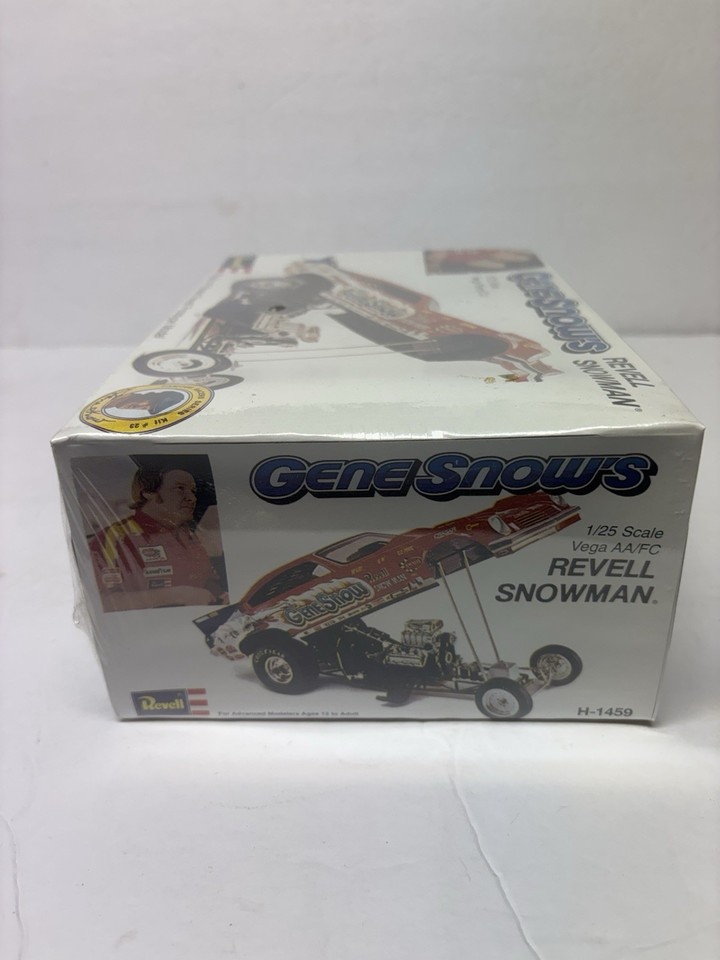 Revell Gene Snow’s Revell Snowman 1/25 Scale Vega Funny Car SEALED | eBay