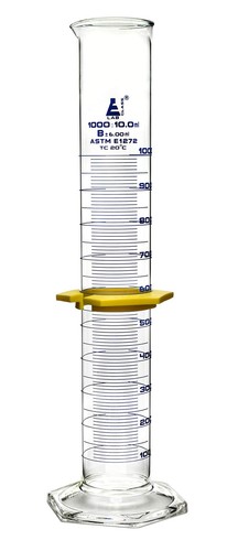 - Graduated Cylinder, 1000mL - ASTM, Class B Tolerance ±6.00mL ...