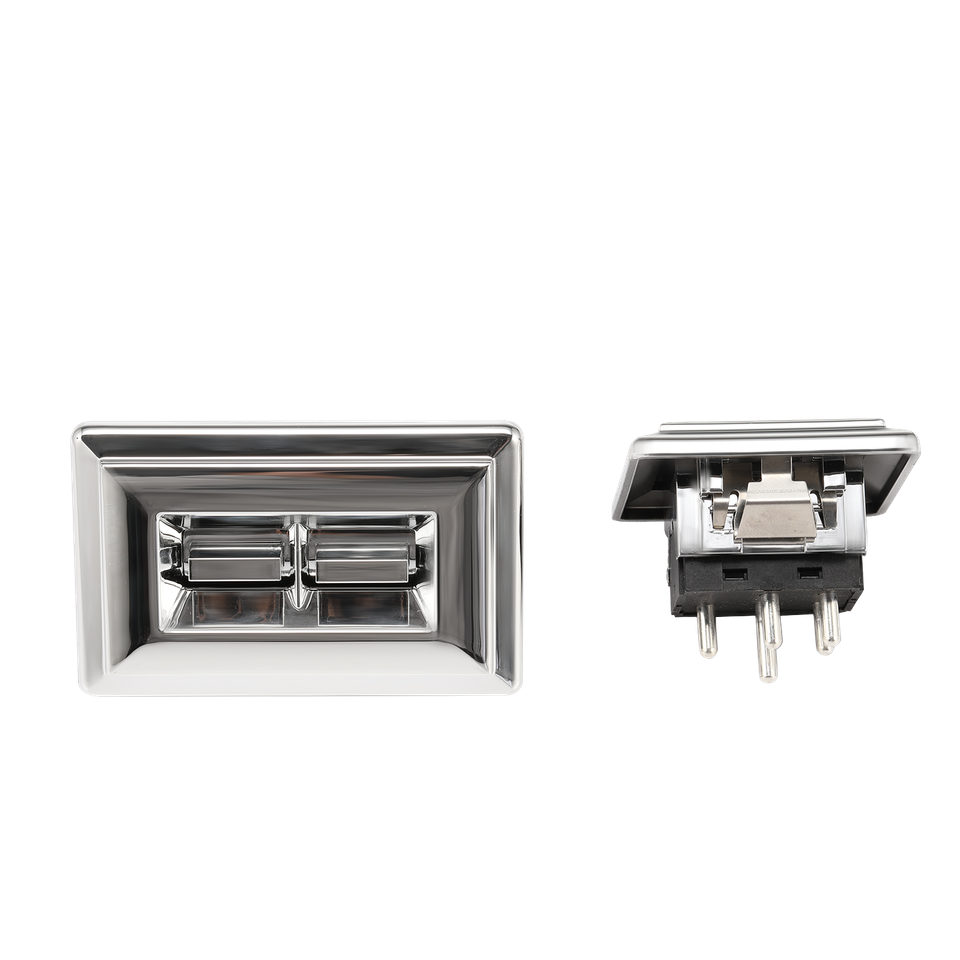 Chrome Power Window Switch For Chevy Chevrolet GMC Pontiac 1 Pair Set ...