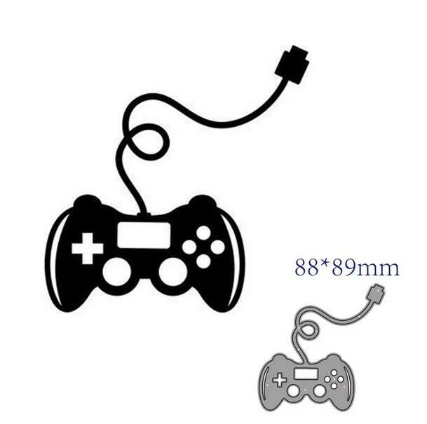 Video Game Controller Stencils