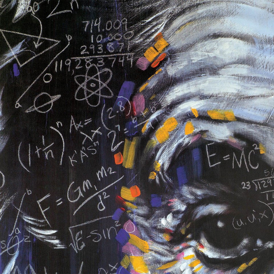 24W"x36H" ITS ALL RELATIVE by STEPHEN FISHWICK ALBERT EINSTEIN CHOICES ...