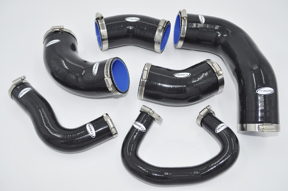 Mitsubishi LANCER EVO 7 8 9 CT9A Turbo 4G63 Silicone Intercooler Hose ...