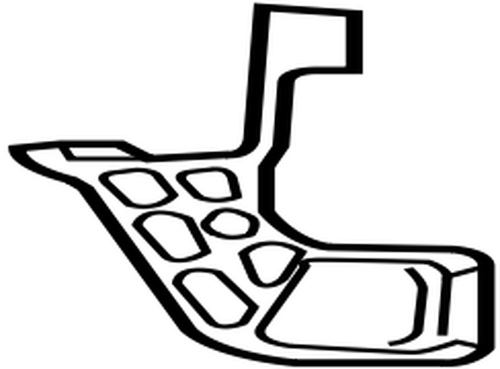 81196-48040 Toyota Retainer, headlamp protector, lower lh 8119648040 ...