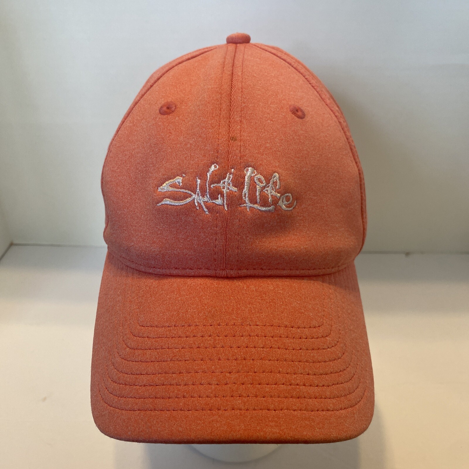 Salt Life Womens Melon/Coral Baseball Cap Adjustable Strap Embroidered ...