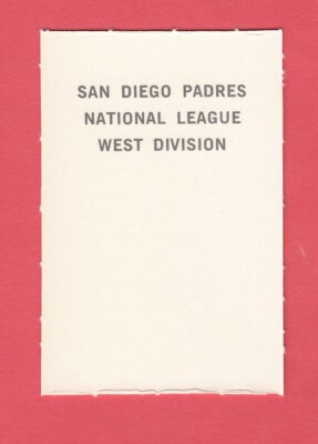 1969 Milton Bradley San Diego Padres Box 999 | eBay