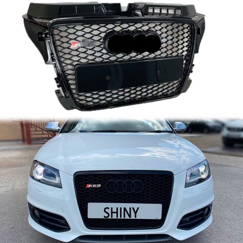 GRILL FOR 2008-2012 Audi A3/S3 8P RS3 Style FRONT BUMPER RADIATOR ...