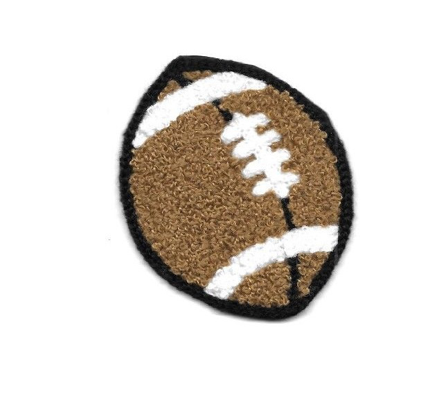 Football - Sports - PE - Coach - Chenille Iron On Patch | eBay