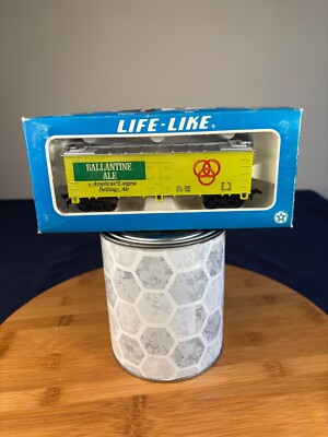 Life-Like OH Scale "Ballantine Ale" Reefer Car, #08522. | eBay