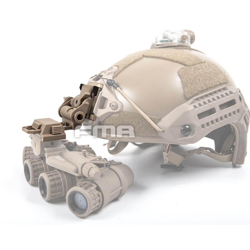 FMA Tactical NVG Mount L4G24 Navy SeaLs Fast Helmet CNC DEVGRU Plastic ...