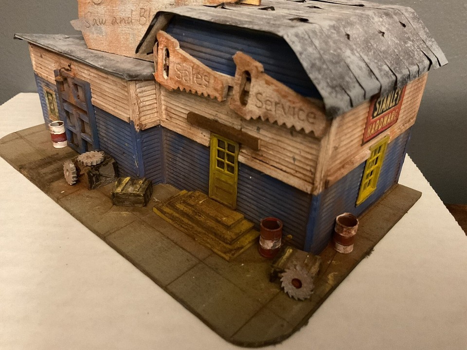 O Scale Barney’s Saw and Blades Structure Kit Laser Cut | eBay