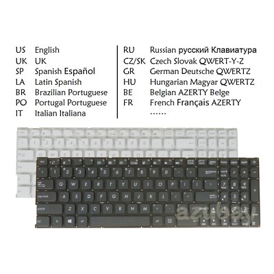 Laptop Keyboard for Asus R541 R541S R541SA R541SC R541NA R541U R541UA ...