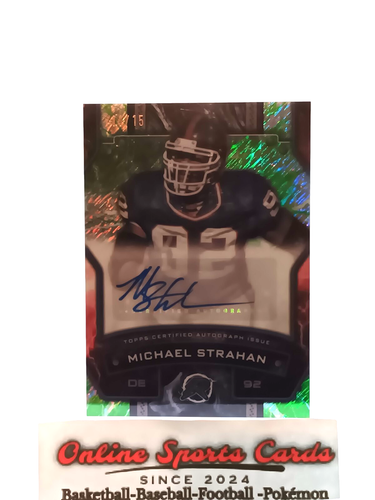 2025 Topps Resurgence Signature Michael Strahan RS-MST 14/15 Auto | eBay