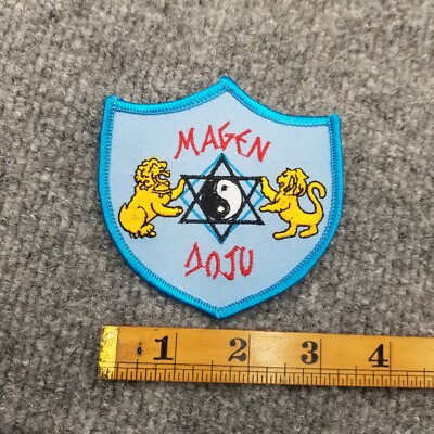 Magen Dojo Patch Martial Arts Jewish Yin Yang H1 | eBay