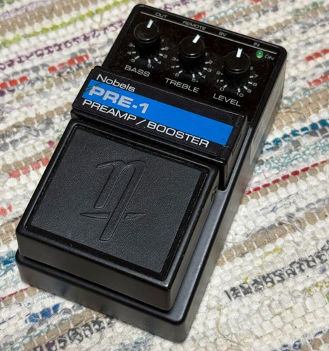 Nobels PRE-1 Preamp Booster V1 Clean Boost Vintage Guitar Effect Pedal ...