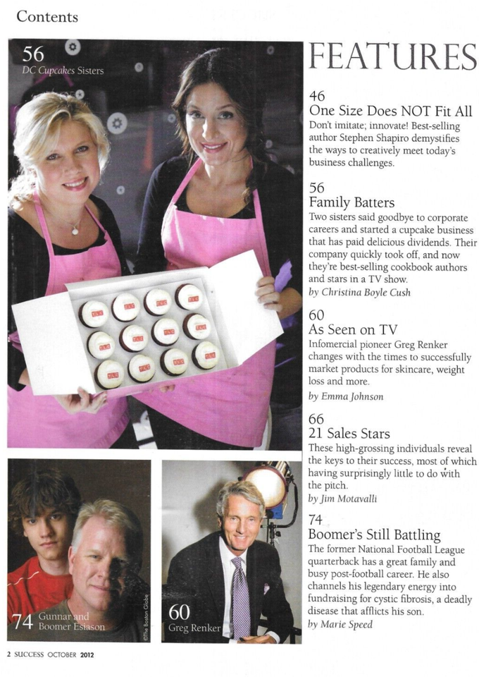 Success Magazine John Maxwell Innovation Top Sales Secrets DIY Publicist 2012 | eBay