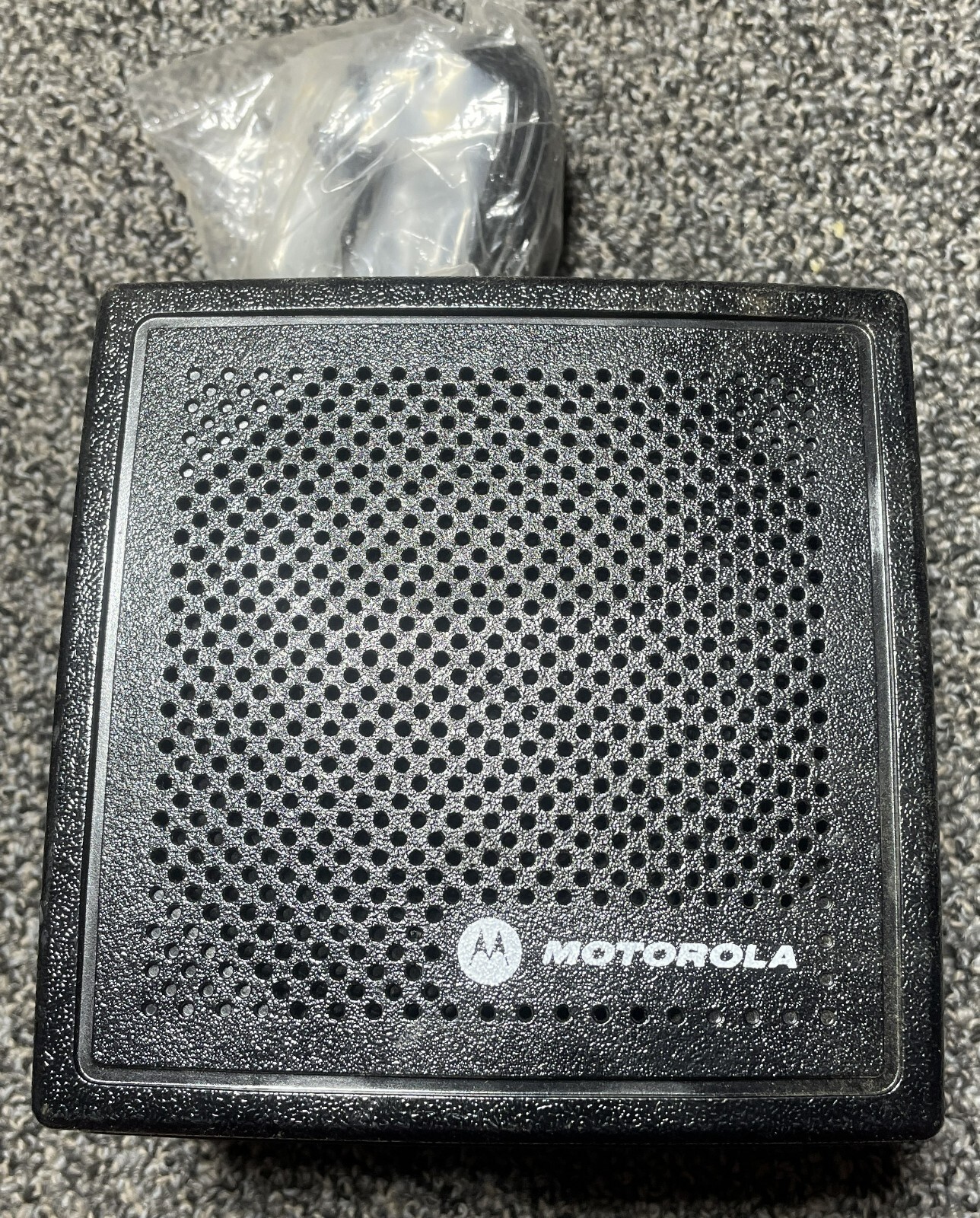 Motorola HSN4031B 7.5W External Speaker w/ Mounting Bracket | eBay