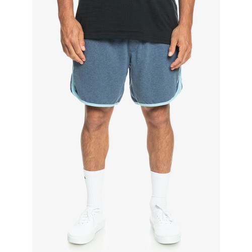 Quiksilver Scallop Terry Short Midnight Navy Heather 2023 Bermuda Sweat ...