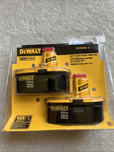 2- DeWALT 18V XRP Battery DC9096 Genuine OEM Equipment - NEW in package ...