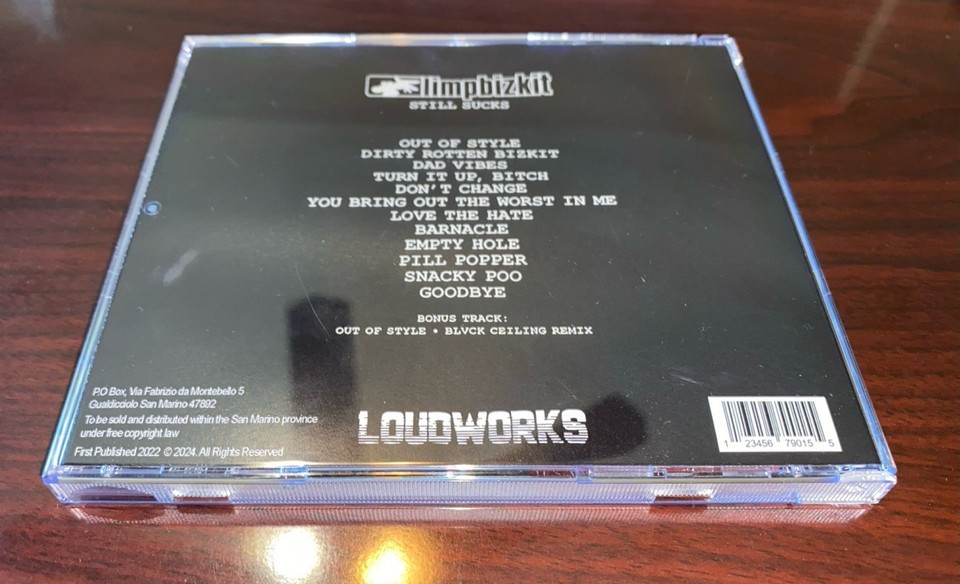 LlMP BIZKIT - STILL SUCKS - Rare CD version - 2021 - STILL SUCKS - SEALED | eBay