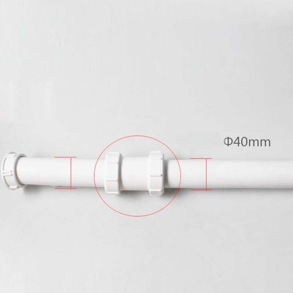 Sink Waste Adapter 40mm Connector Push-fit Installation Soft Gasket ...