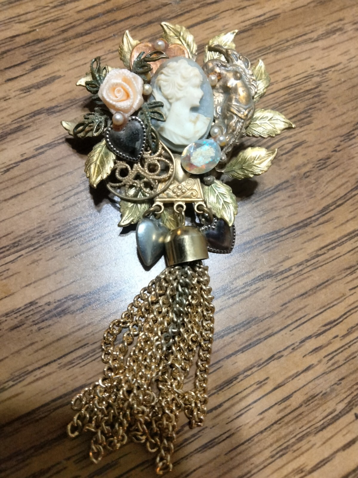 SORCERERS ILLUMINATI FEMALE Djinn of Wishes, vintage brooch, djinn wish ...