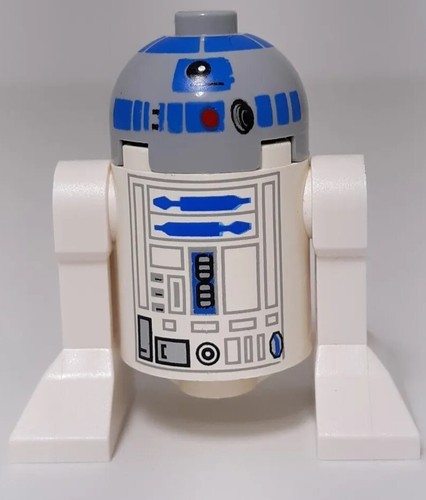 LEGO Star Wars R2-D2 Astromech Droid Minifigure sw0217 Light Bluish ...