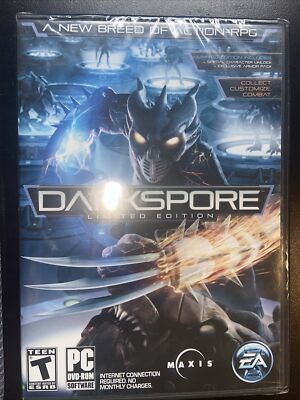 Darkspore Limited Edition PC DVD-ROM Teen Rated Game 2011 | eBay