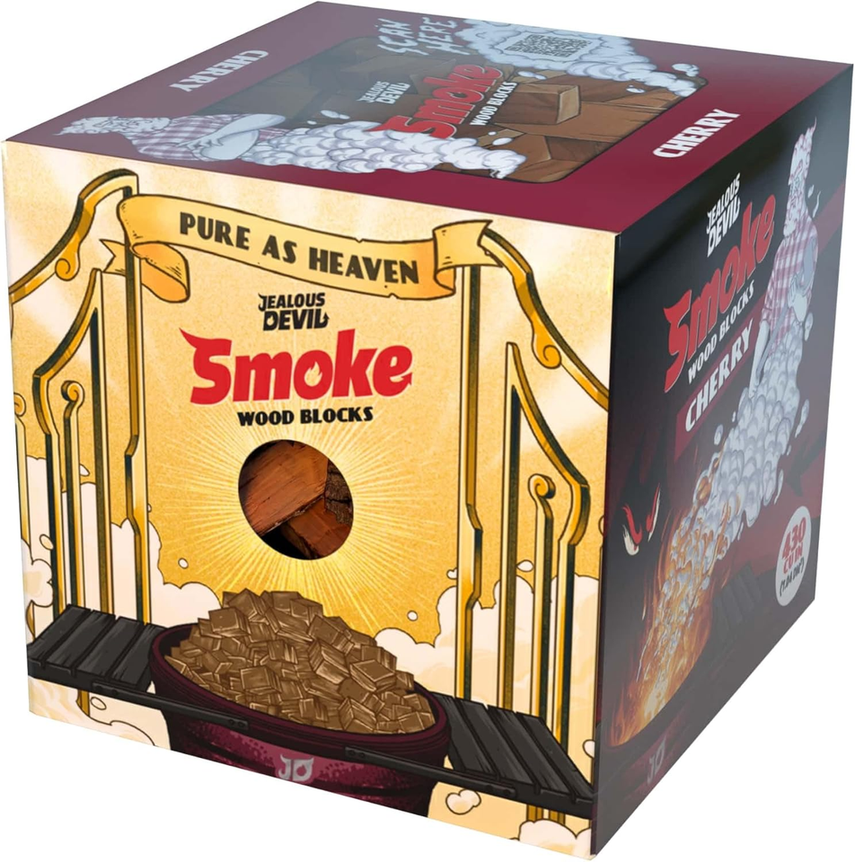 Smoke Cherry Wood Blocks - 100Percentage Natural Hardwood Wood Chunks ...