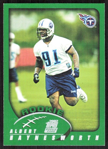 2002 7428B Topps Albert Haynesworth Rookie Tennessee Titans #331 | eBay
