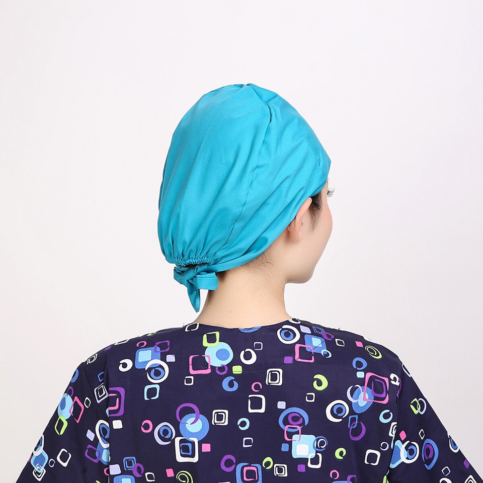 Medical Cap Doctor Surgical Hat Work Scrub Clean Nurse Head Cover ...