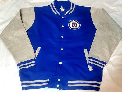 New! Club Deportivo Cruz Azul Soccer Varsity Jacket | eBay